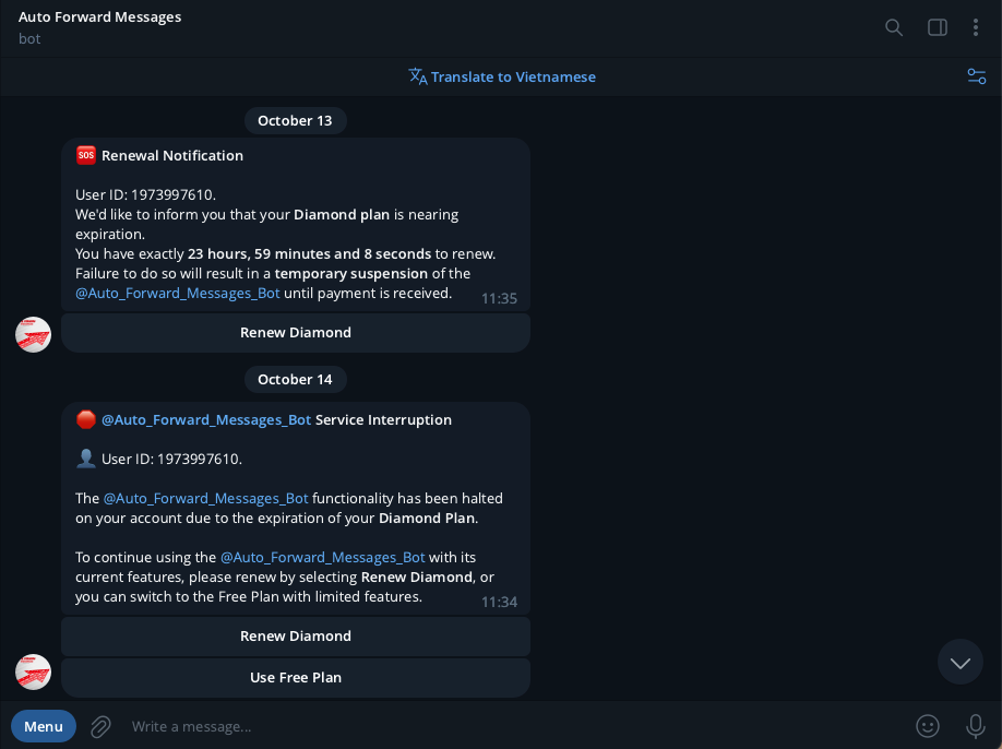 Auto Forward Messages Has A Free Version Auto Forward Telegram